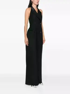 Moschino Double-breasted Halterneck Dress