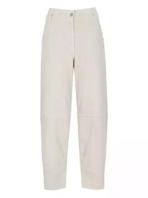PANICALE Tapered Cotton Trousers