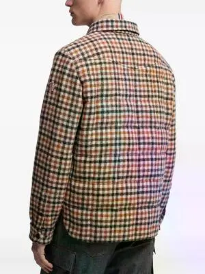 Moncler Gelt Wool Padded Shirt Jacket - Neutrals