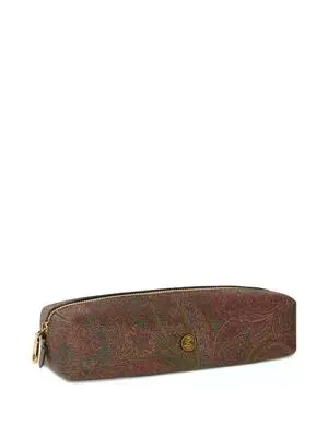 Etro Arnica Pencil Case - Brown