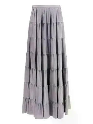 FORTE_FORTE Tiered Maxi Skirt