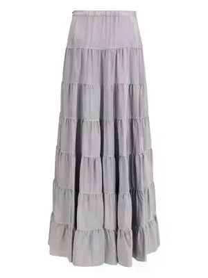 FORTE_FORTE Tiered Maxi Skirt