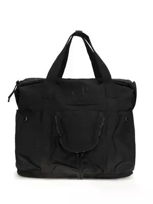 C.P. COMPANY Logo-detailed Tote Bag - Black