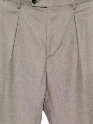 BERWICH Chiaia Pleated Trousers - Grey
