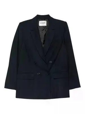 Iceberg Double-breasted Pinstripe Blazer