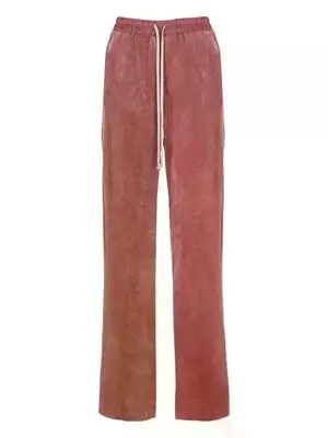 Rick Owens Drawstring Velvet Trousers
