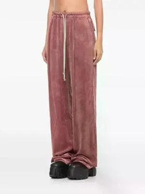Rick Owens Drawstring Velvet Trousers