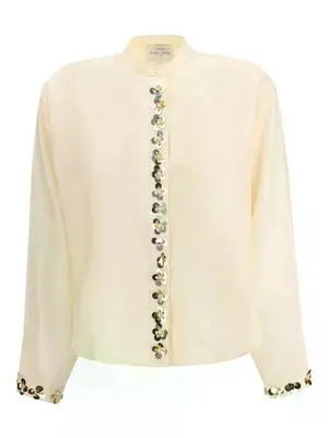FORTE_FORTE Sequin-embellished Shirt