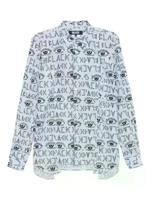 Comme Des Garçons Cut Collar Shirt