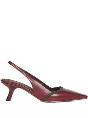 Brunello Cucinelli 65mm Monili Pumps
