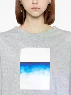 TO B. BY AGNÈS B. Sea-print T-shirt
