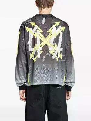 44 LABEL GROUP Voltage Long-sleeve T-shirt