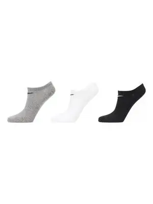 Nike Ribbed-knit Invisible Socks - Black