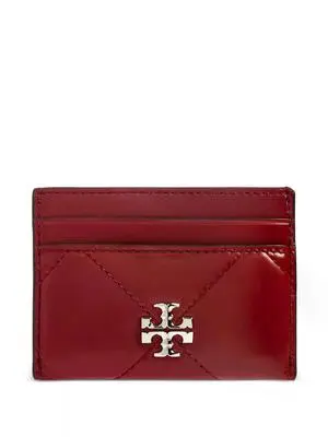 Tory Burch Quilted-design Card Holder - Red