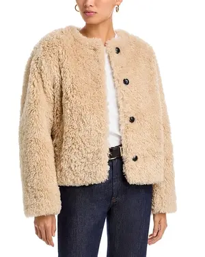 Rag & Bone Sabrina Faux Fur Coat
