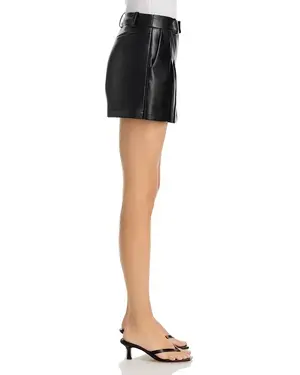 Rag & Bone Esme Faux Leather Skort