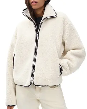 Women's Zip-Up Sherpa Jackets