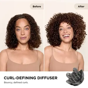 SHARK Flexfusion For Curly & Coily Hair - Gray