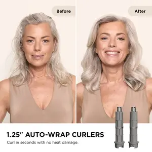 SHARK Flexfusion For Curly & Coily Hair - Gray