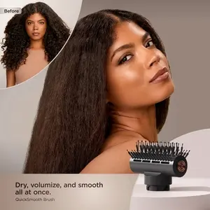 SHARK Speedstyle Pro Hair Dryer, Straight & Wavy - Black