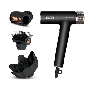 SHARK Speedstyle Pro Hair Dryer, Curly & Coily - Black