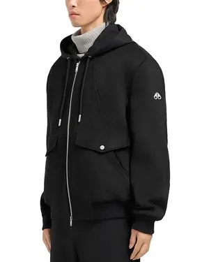 Moose Knuckles Ellington Bomber Jacket With Hooded Insert