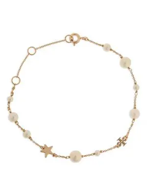 Tory Burch Star-charm Bracelet - Gold