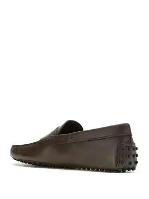 TOD'S Pebbled Leather Loafers