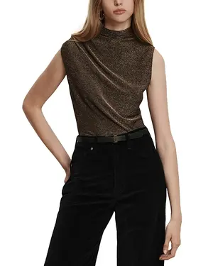 Veronica Beard Metallic Blouses