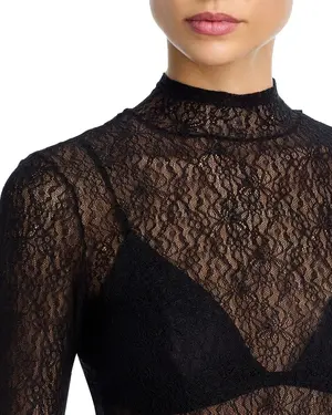 Veronica Beard Nate Lace Bodysuit