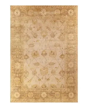 EXQUISITE RUGS Antique Weave Oushak 8002 Area Rug 8'x10 - Ivory