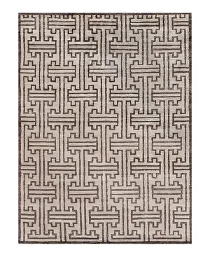 EXQUISITE RUGS Bamboo Silk 3291 Area Rug 6'x9 - Ivory