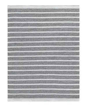 EXQUISITE RUGS Boca Indoor/outdoor 4889 Area Rug 5'x8 - Black