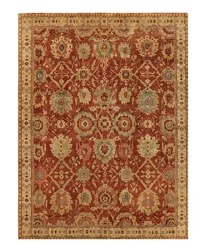 EXQUISITE RUGS Antique Weave Serapi 8340 Area Rug 10'x14 - Red
