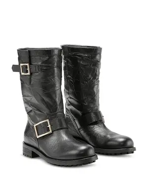 Women's Designer Moto Boots
