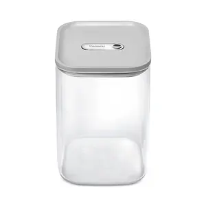 CARAWAY 4.3 Qt Glass Container Gray