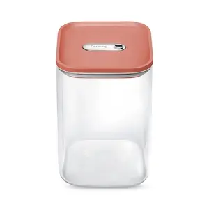 CARAWAY 4.3 Qt Glass Container - Perracotta