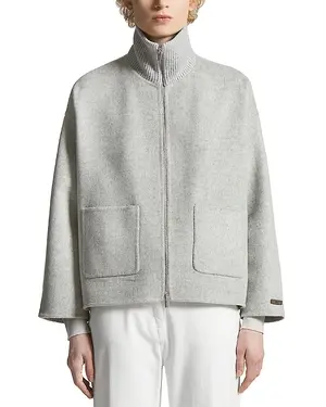 Peserico Mock Neck Coat