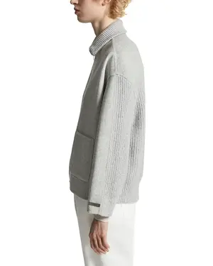 Peserico Mock Neck Coat