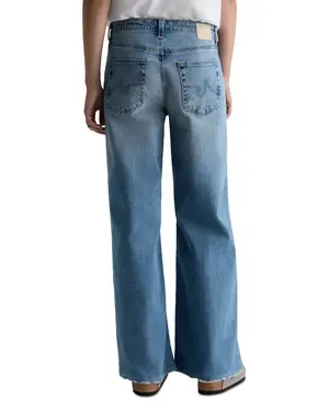 Ag Saige High-rise Wide-leg Jeans - Western Front