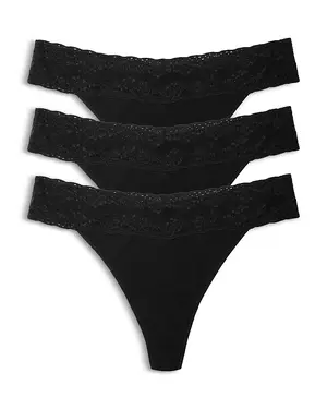 Natori Bliss Perfection One Pack Of 3 - Black
