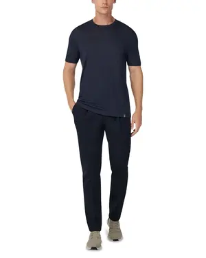 Boggi Milano Mixed Tee Exclusive - Navy Blue