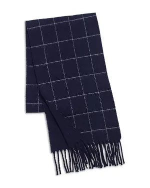 Ralph Lauren Cashmere & Wool Scarf - Classic Navy