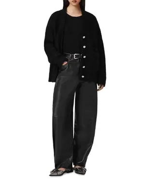 ALLSAINTS Rubi Embellished Cardigan - Black