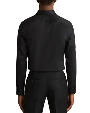 REISS Long Sleeve Button Front Shirt