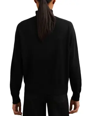 REISS Wendy Roll Neck Wool Sweater