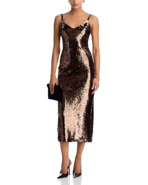 L'Agence Noella Sequin Dress
