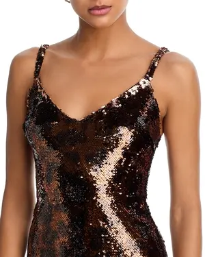 L'Agence Noella Sequin Dress
