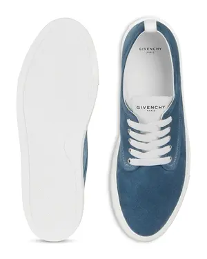 Givenchy Lace Up Sneakers - Denim Blue