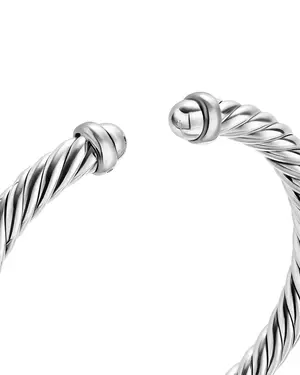David Yurman Sterling Cable Flex Bracelet, 6mm